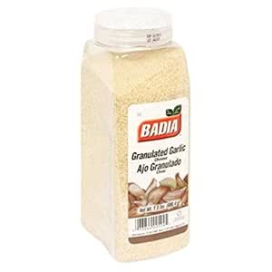 Amazon.com : Badia Chinese Granulated Garlic Spice, 24 Ounce - 6 per ...