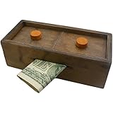 Amazon.com: Puzzle Box Enigma Secret Discovery - Money and Gift Card Holder in a Wooden Magic ...