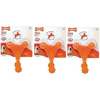Pet Supplies : (3 Pack) Nylabone Dura Chew Axis Bone Dog Chew Toy ...