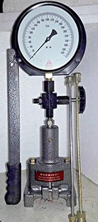 Diesel Injector Nozzle Pop Tester, MICO Type 400 BAR 150mm, CAV England ...