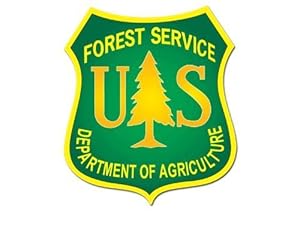 Amazon.com: Green US Forest Service Shield Logo Sticker (forestry decal ...