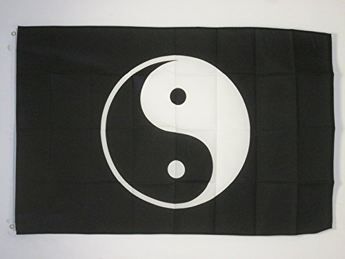 Amazon.com : AZ FLAG Yin and Yang Flag 2' x 3' - Taoism Flags 60 x 90 ...