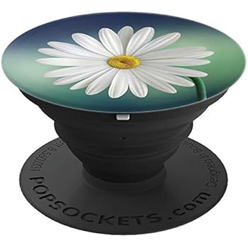 Amazon.com: Pop Socket Daisy Flower Design - Floral Daisy PopSocket ...