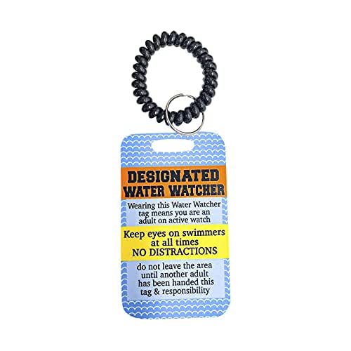 Amazon.com: Pool Safety Bracelet, Water Watch Badge Tag, Water Safety ...