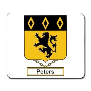 Amazon.com : Peters Family Crest Coat of Arms Mouse Pad : Peter The ...
