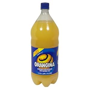 Orangina Drink, 59.16-Ounce PET Bottles (Pack of 8): Amazon.com ...