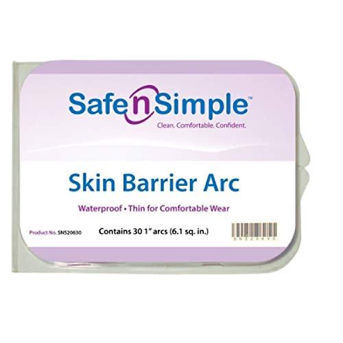 Safe n' Simple Skin Barrier Arc - 1" Individually Wrapped Packets ...