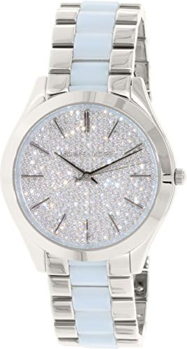 سعر ساعة رنواي نحيفة للنساء من مايكل كورس بسوار من الستانلس ستيل ومينا ...