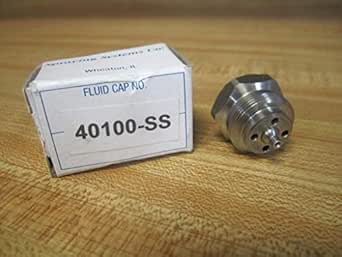 Spraying Systems 40100-SS Spray Nozzle Fluid Cap 40100SS: Amazon.com ...