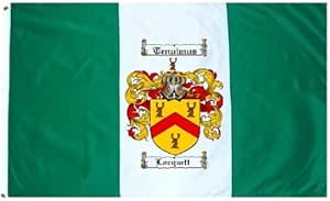 Amazon.com: Lockwood Family Crest / Coat of Arms Flag. Large 3 ft. x 5 ...