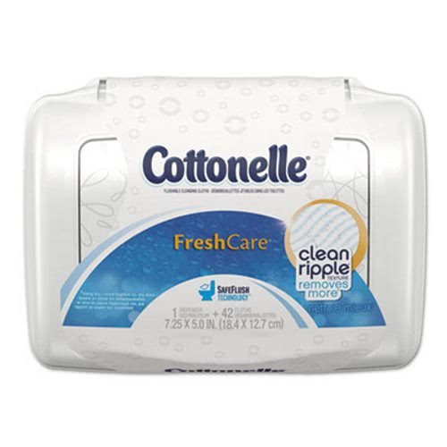 Kimberly-Clark Fresh Wipes for Adults, 36734, 1/Tub of 42 Wipes