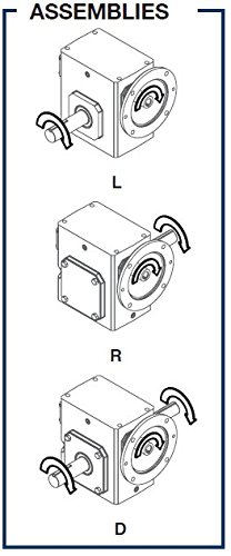 Grove Gear GR-BMQ818-60-R-56 CD 0.288 HP and 623 in-lbs OP Torque at ...