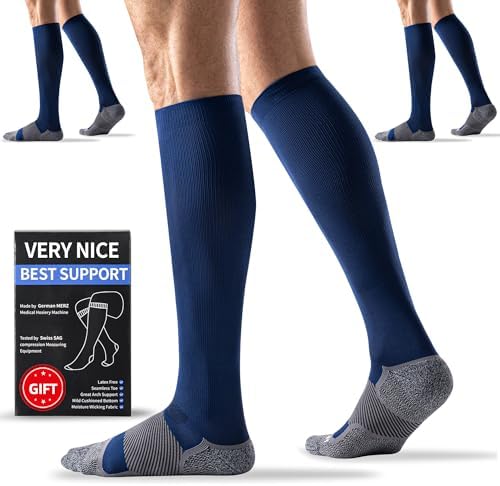 Bbfrey Medical Compression Socks 20-30 mmHg for Men Women (3 Pairs ...
