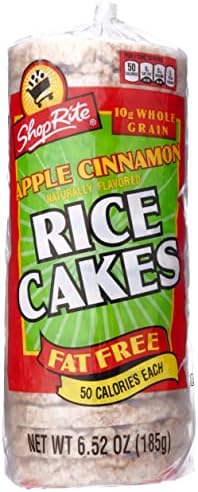 Shoprite Fat Free Apple Cinnamon Rice Crackers, 185 g - Pack of 1 price ...