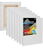 Amazon.com: PHOENIX Stretched Canvas for Painting 8x10 Inch/10 Value ...
