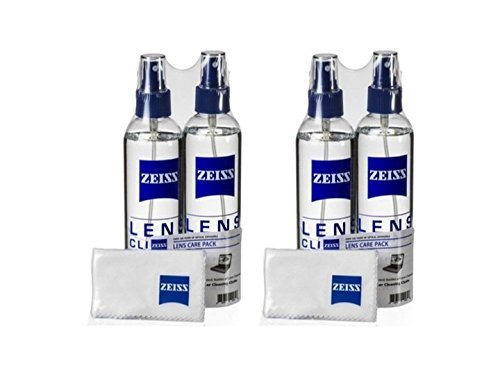 Amazon.com: Set of 2 Carl Zeiss Lens Cleaning Spray 2oz - 60ml Travel ...