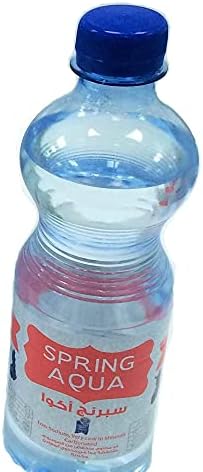 SPRING AQUA Natural Sparkling Water | Mineral Water (Fizzy) | Pack of ...