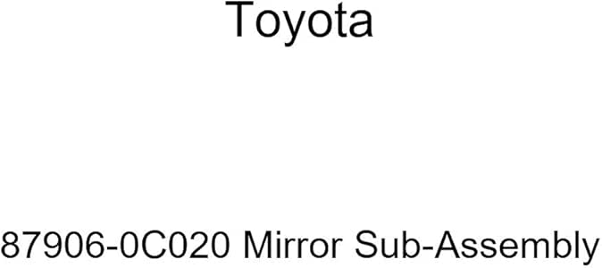 Amazon.com: Genuine Toyota 87906-0C020 Mirror Sub-Assembly: Automotive