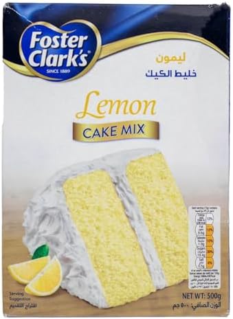 سعر Foster Clarks Lemon Cake Mix, 500 gm فى السعودية | بواسطة امازون ...