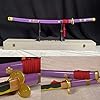 zimo Anime Cosplay Roronoa Zoro Hand Forged Katana Real Sword, AME Yama ...