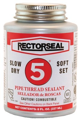 Rectorseal - No. 5® Pipe Thread Sealants No.5 1Qt Btc Rectorsealpipe ...
