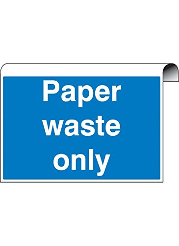 Caledonia Signs 56602 Roll Top, Paper Waste Only – BigaMart