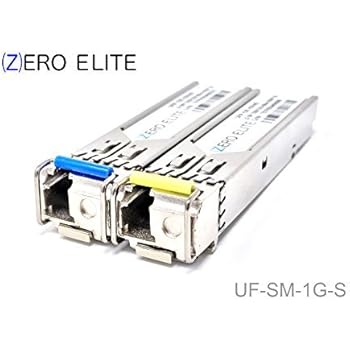 Amazon.com: Ubiquiti UF-SM-1G-S UFiber Single-Mode Module 1Gig BiDi 1 ...