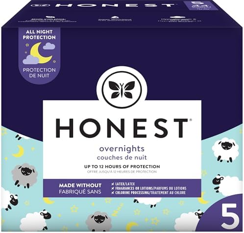 Honest The Company Clean Conscious Overnight Diapers | Plant-Based ...