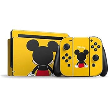 Amazon.com: Mickey Mouse Nintendo Switch Bundle Skin - Mickey Mouse ...