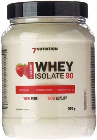 7Nutrition Whey Protein Isolate 90 Powder 500 G, Strawberry price in ...