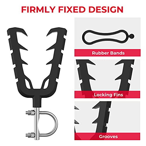 kemimoto ATV Gun Mount, Gun Holder for ATV, Bow & Tools Rack with ...