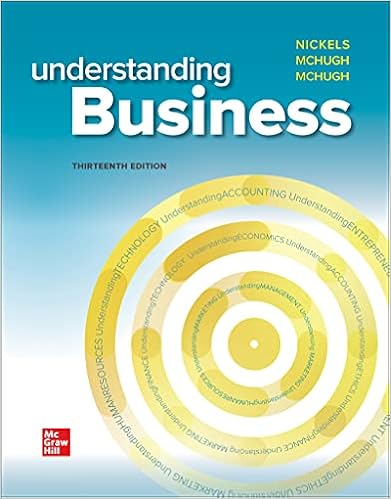 Understanding Business (13th Edition) Solutions | Course Hero