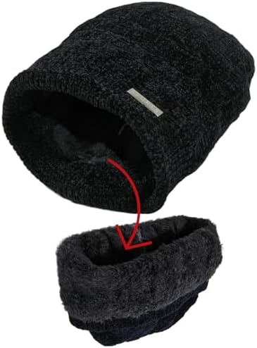 Mens Winter Fur Lined Ice Cap (Black) price in Egypt | Amazon Egypt ...