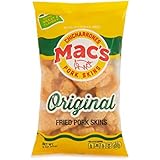 Amazon.com: Mac's, Original Chicharrones, Pork Cracklins, 6.25 oz Bag ...