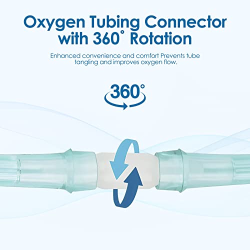 12 Pack Oxygen Tubing Connector, Oxygen Swivel Connector For Oxygen ...