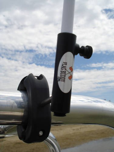 FLAG BUDDY TOWER MOUNT - FITS FLAG POLE SIZE UP TO 1/2" DIAMETER ...
