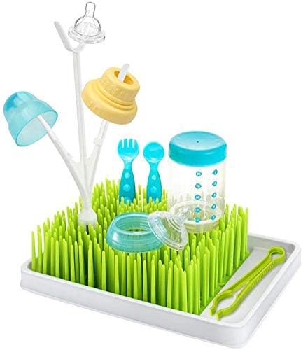 Baby Bottle Drying Rack Grass, Grass Countertop Baby Bottle Drying Rack ...