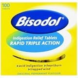 Bisodol Triple Action 100 Indigestion Relief Tablets: Amazon.co.uk ...