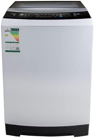 Midea Top Loading Washing Machine, 12KG, 8 Programs, White - MAC120N2 ...