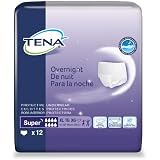 Amazon.com: Tena Overnight Super Adult Underwear Pull On X-Large ...