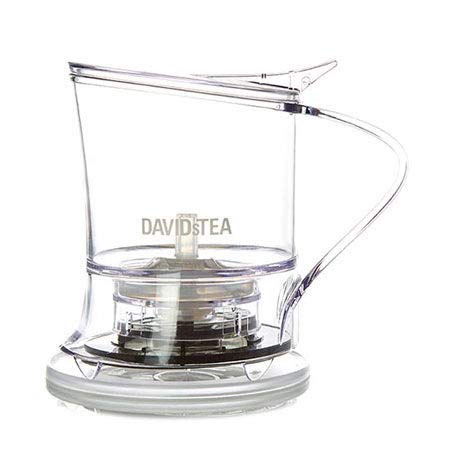 Amazon.com | DAVIDsTEA Tea Steeper for Loose Tea with Lid, Bottom ...