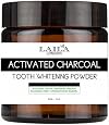 Laila London - Activated Charcoal Tooth Whitening Powder 60ml: Amazon ...