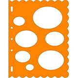 Amazon.com : Fiskars Circle Shape Template : Paper Punches : Arts ...