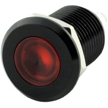Amazon.com: PilotLights 12 Volt DC Pilot Light, 10mm Panel Indicator ...