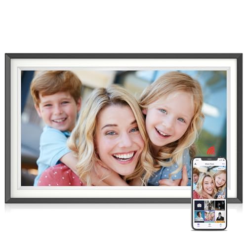 Forc Digital Picture Frame 15.6 Inch Digital Photo Frame, 1920x1080 IPS ...