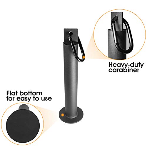 RIGERS Weight Loading Pin & Heavy-Duty Carabiner - Fit 2 inch Olympic ...