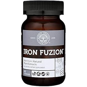 Amazon.com: Fusion- Iron Supplement- 65 mg Ferrous Fumarate - 65 mg ...