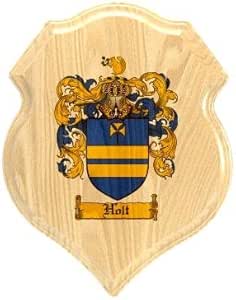 Amazon.com: Holt Coat of Arms Plaque / Family Crest Plaque: Everything Else