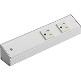 Amazon.com: Task APT Angled Power Strip (9 inch Left, White) : Electronics