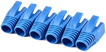 50 Pcs Cat6 Cat6A Cat7 Strain Relief Boot, RJ45 Plug Connector Cover ...